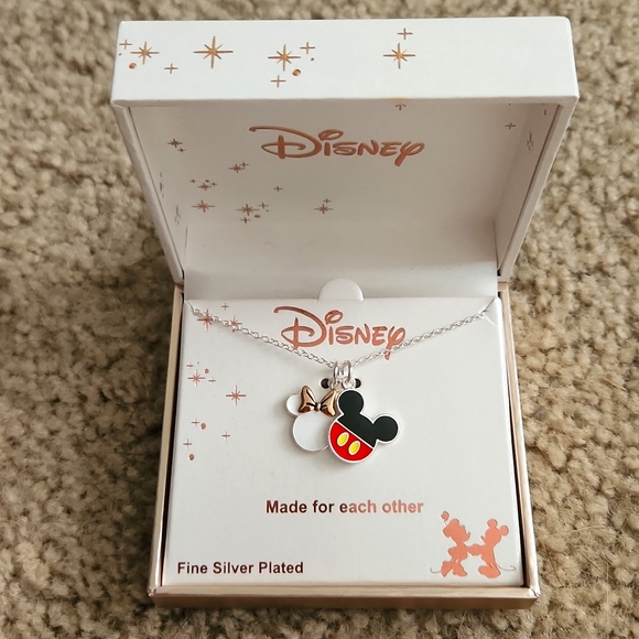 La Rocks | Jewelry | Disney X La Rocks Mickey And Minnie Necklace ...